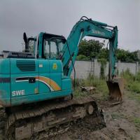 China best selling heavy equipment less hour high price SWE 100E  excavator for sale