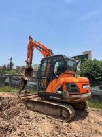 China Good  Condition Korea Original Cheap Price DOOSAN DX60 6 Ton Mini Digger Crawling Tracked DX60-9C Used Excavators on sale for sale