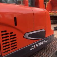 China Used Doosan  DX60  Hydraulic crawler excavator Used 5 ton Korea original DX60 Excavator for sale for sale