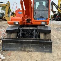 China used doosanLatest real-time quotation for second-hand Doushan 150 wheel excavator for sale
