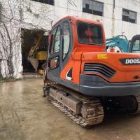 China Doosan DX55 DX60 DX75 Crawler Excavator Used Excavators for sale for sale