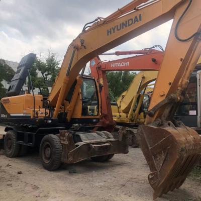China Used Hyundai wheel excavator 20 tons R210W-9 spot goods for sale for sale