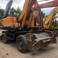 China Used Hyundai wheel excavator 20 tons R210W-9 spot goods for sale for sale