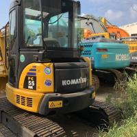 China Used mini excavator Komatsu pc55MR factory spot for sale for sale