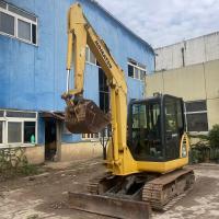 China Japan Used Komatsu Excavators PC 56-7 Crawler Excavators For Construction Works for sale