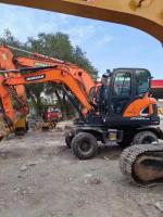 China Used excavator Doosan DX60 Used small wheeled excavator dh60 professional crawler excavator for sale for sale