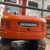 China DH80 Used Doosan Excavator 8 Tons Mini Excavator Good Condition for sale