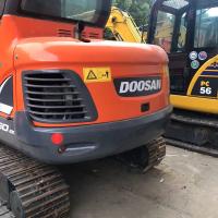 China DX60-9 Used Doosan Excavator Fuel Saving High Performance Equipment for sale