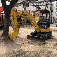 China Multi sed used japanese crawler komatsuu mini excavator pc35 b 3.5 ton for narrow working room used komatsu pc35 excavator for sale