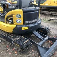 China 3.5ton for home ON SALE Used Komatsu PC35 mini excavator for sale
