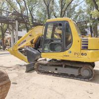 China 6 tons of second-hand mini excavators imported from Japan, PC60 in good condition, and PC60 second-hand excavators for sale for sale