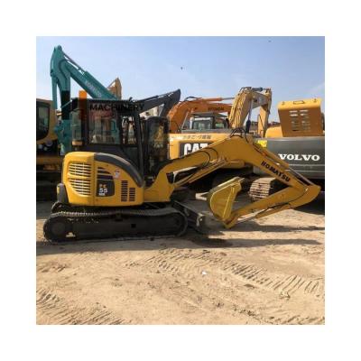 China used komatsu pc55 crawler excavator KOMATSU PC55mr Japanese brand good price used excavator for sale