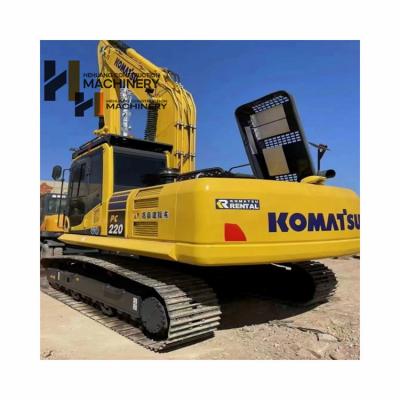 China Japanese brand PC220 on sale used komatsu pc220-7 200-8 crawler excavator for sale