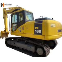 China second-hand komatsu PC160-7 excavator import joint venture used CLSS hydraulic system for sale