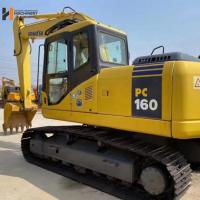 China second-hand komatsu PC160-7 excavator import joint venture used CLSS hydraulic system for sale