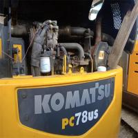 China pc78us-6 used excavator komatsu crawler pc78 on sale in CN for sale