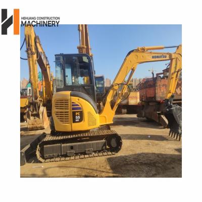 China 5.5ton Used komatsu pc55 mini excavator foe sale in Shanghai for sale