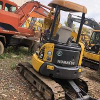 China Good quality 3 ton used komatsu pc30mr excavator good condition used komatsu mini excavator in shanghai komatsu 30used excavator for sale