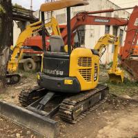 China Hot selling used japanese crawler komatsuu mini excavator pc35 b good condition used komatsu pc35mr excavator for sale for sale