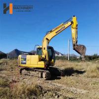 China used Komatsu 110 excavator real car real table good chassis on-site test machine for sale
