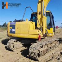 China used Komatsu 110 excavator real car real table good chassis on-site test machine for sale