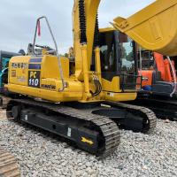 China The original Komatsu PC110-7 cavator imported used joint venture CLSS hydraulic systemex for sale