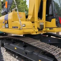 China Used Komatsu 160 pure earthwork excavator with stable performance large parts without maintenance and complete procedures for sale