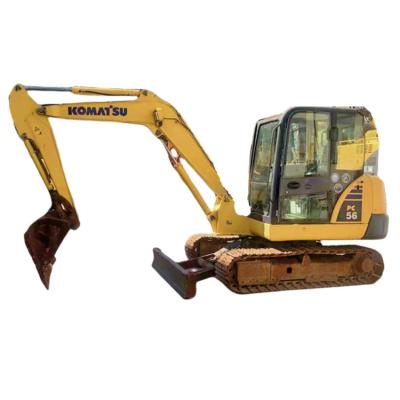 China Japanese brand good price for sale used komatsu pc56 crawler excavator for sale