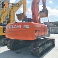 China used Original car original Hitachi 210 excavator dripping oil does not leak fast working speed pure earthmoving machine for sale