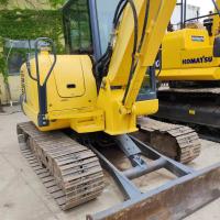 China best selling high quality low price used komatsu pc 56-7 excavator for sale