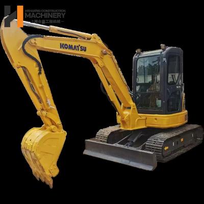 China For sale boutique used small Komatsu 55 excavator railway engineering machine dripping oil does not leak package transportation for sale