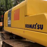 China best selling high quality less hour komatsu pc220 used excavator for sale