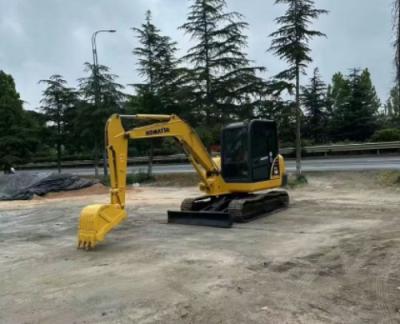 China Used excavator komatsu pc56  Mini Excavators Digger crawler good condition on sale for sale