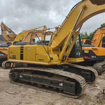 China Used Japan excavator machine komatsu pc200-6 excavator on sale for sale