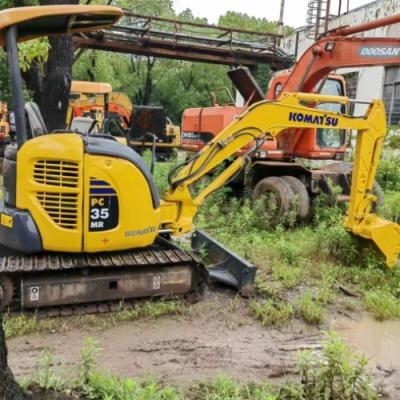 China Low Price And Good condition Used Mini excavators Used exacvator for KOMATSU PC35 for sale for sale