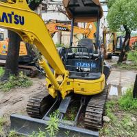 China Low Price And Good condition Used Mini excavators Used exacvator for KOMATSU PC35 for sale for sale