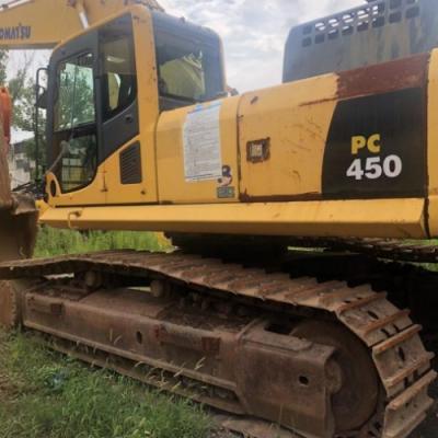 China used Japan Original 45ton Komatsu PC450 Excavator  hydraulic crawler excavator  on sale for sale