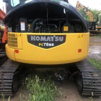 China Almost New Used KOMATSU PC78US crawler excavator hydraulic system strong digging power for sale for sale