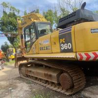 China Used komatsu excavator/second hand Japan imported Komatsu PC360 heavy duty mining 36 ton excavator for sale