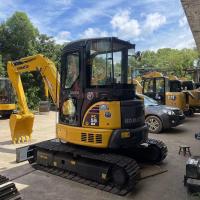 China Used excavator Komatsu pc55 mini Japan 5 tons 6 tons pc55mr-2 Used excavator is on sale for sale