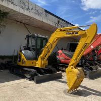 China Used excavator Komatsu pc55 mini Japan 5 tons 6 tons pc55mr-2 Used excavator is on sale for sale