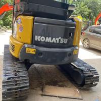 China Used excavator Komatsu pc55 mini Japan 5 tons 6 tons pc55mr-2 Used excavator is on sale for sale