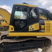 China Used crawler excavator hydraulic komatsu pc110 Japanese brand KOMATSU110- with cheap price for sale