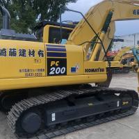 China Live shot used Komatsu pc200-8 in good condition for sale for sale