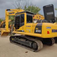 China used komatsu excavator Original Japanese second-hand PC Komatsu 200-8 hydraulic excavator, second-hand pc200 excavator sales for sale