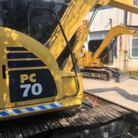 China Used 7tons Komatsu crawler excavator PC70-8 for sale