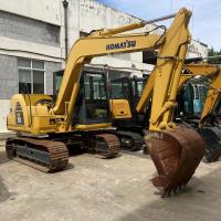 China Pc70 Used Komatsu Excavator 7 Ton Excavator Heavy Equipment Machinery for sale