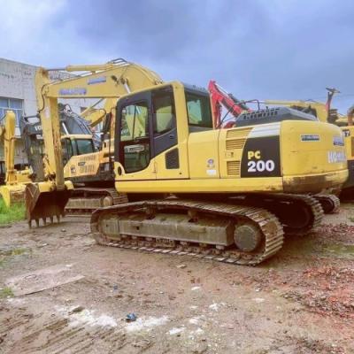 China Using Komatsu PC200-8 excavator, 20-ton Komatsu PC200-8 excavator, Japan's original Komatsu pc200 earthmoving machinery for sale