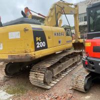 China Using Komatsu PC200-8 excavator, 20-ton Komatsu PC200-8 excavator, Japan's original Komatsu pc200 earthmoving machinery for sale