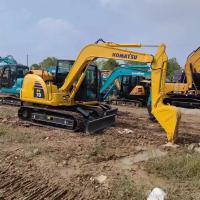 China Using crawler hydraulic excavator PC70, used excavator Japanese brand Komatsu 70-8 works well for sale